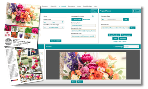 Features by Details Flowers Software