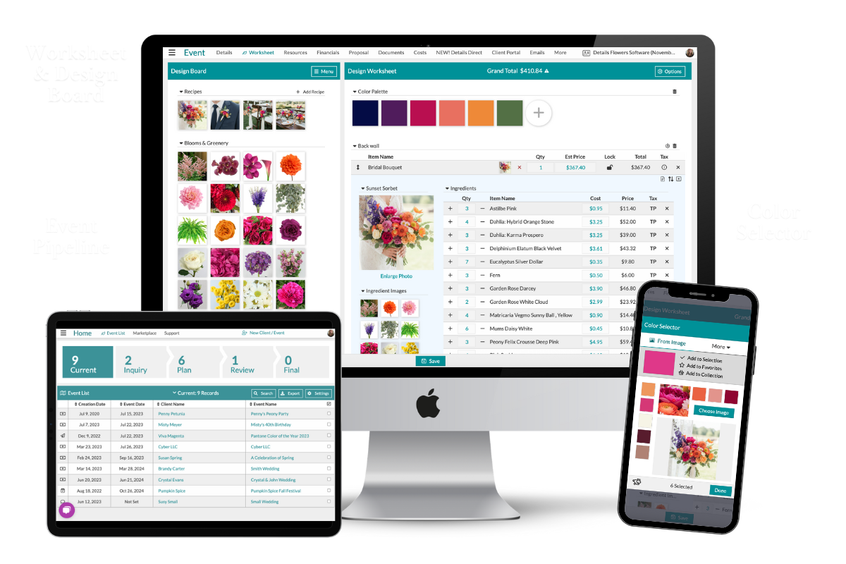 Details Flowers Software | We Help Florists & Designers Do More & Earn More