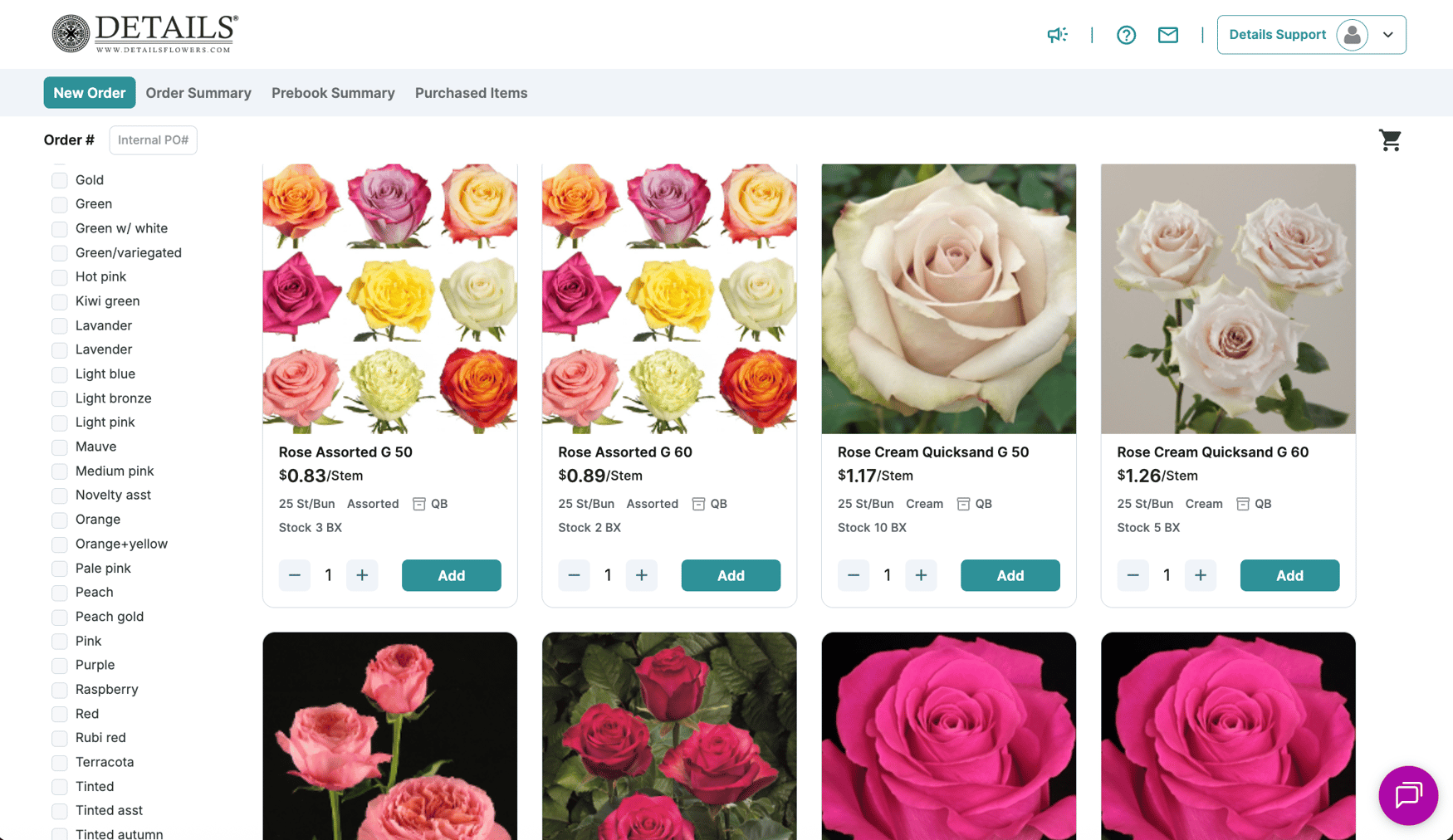 Details Direct: Fresh Flowers, Seamlessly Sourced