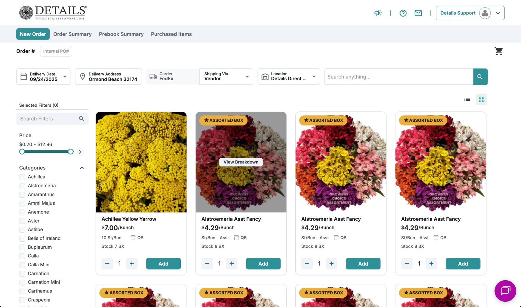 Details Direct: Fresh Flowers, Seamlessly Sourced