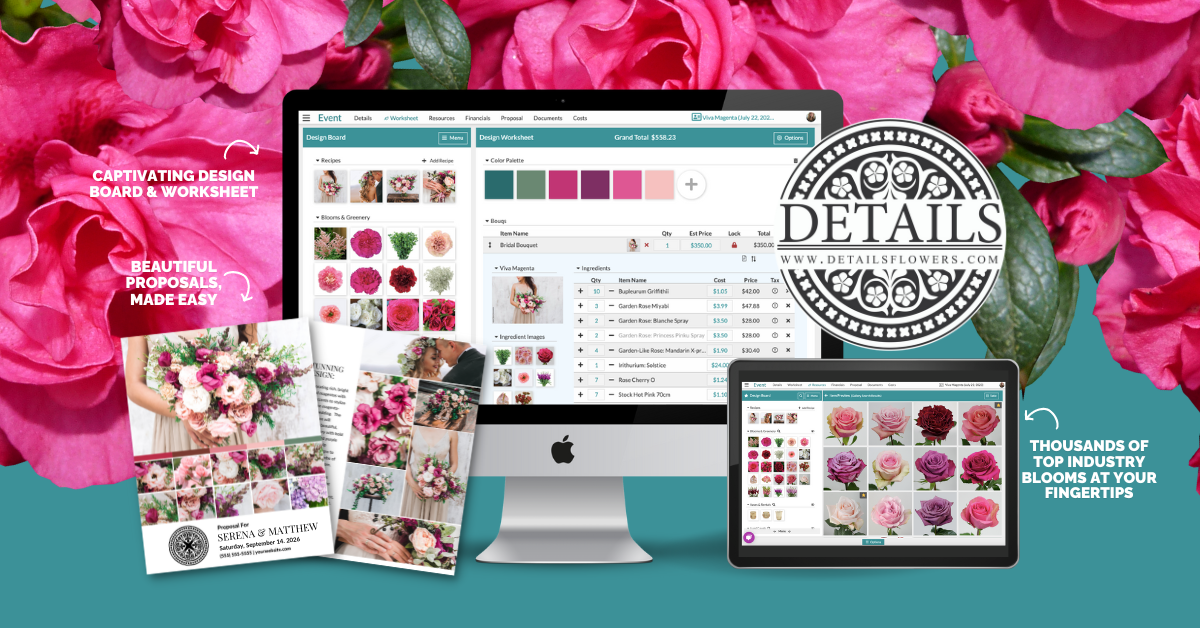 Details Flowers Software We Help Florists Designers Do More Earn More